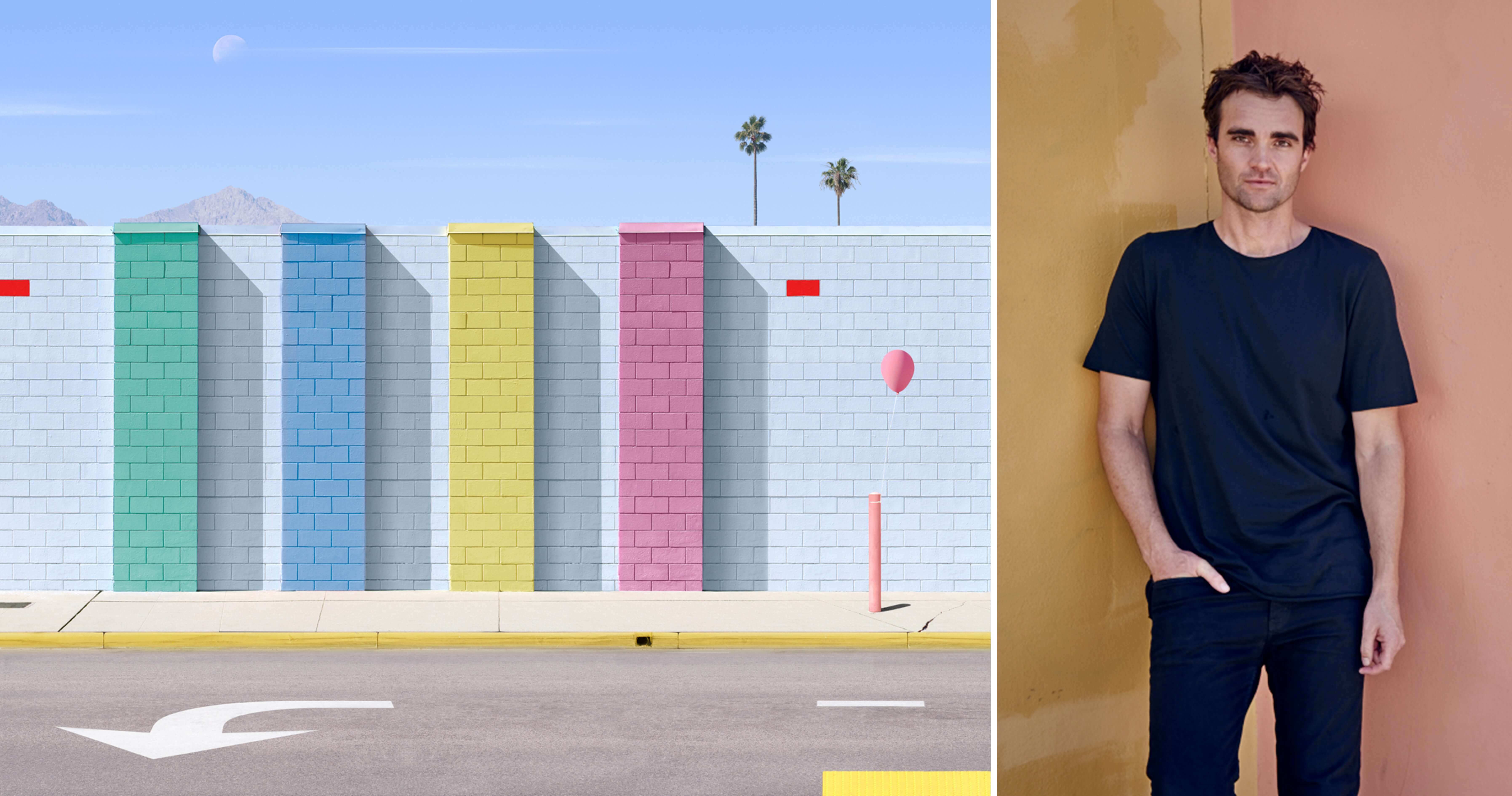 紅野畫廊《內在視野》喬治．伯恩 George Byrne 個展：從實景攝影的拼貼，解構既定的虛實界限 - 非池中藝術網