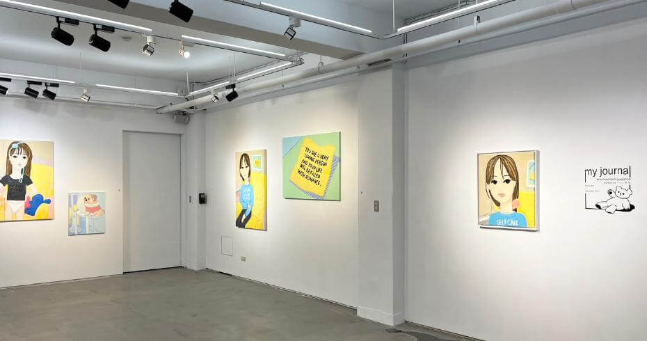 逆光飛翔的冒險日記：韓國藝術家Momo Kim首次台灣個展「My Journal」 - 非池中藝術網