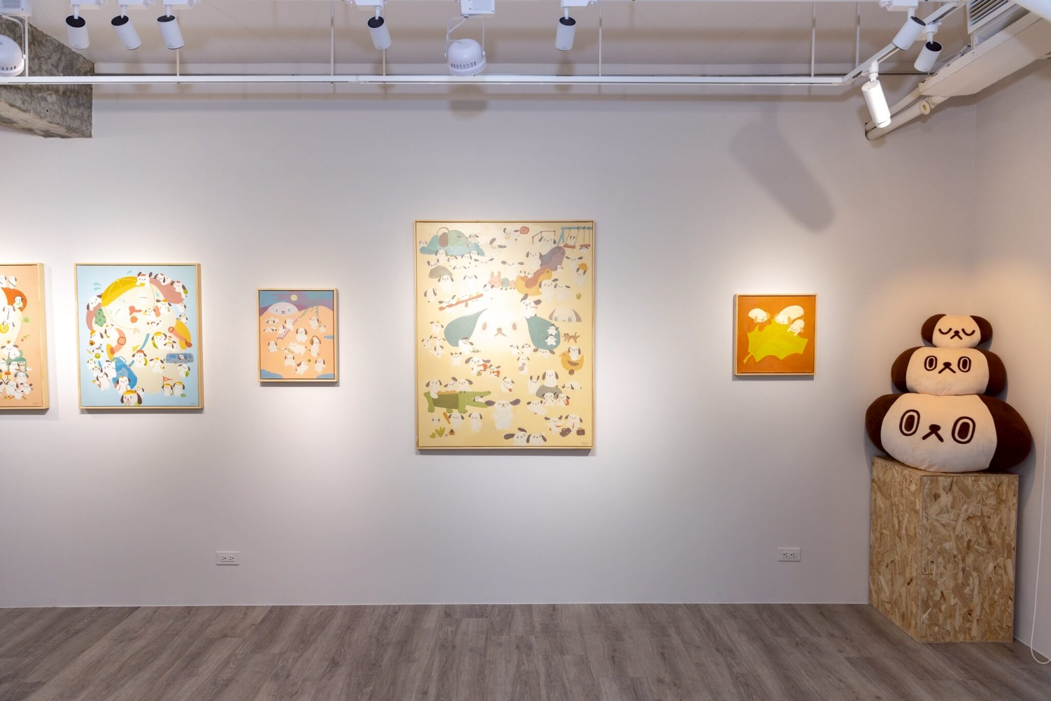 藝術家 Fanko 的平行時空：以「狗仔」穿梭其間，描摹專屬兒時盛夏的獨特回憶 - 非池中藝術網